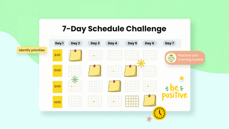 How to Make a Schedule and Actually Stick to It | Calfrenzy Blog